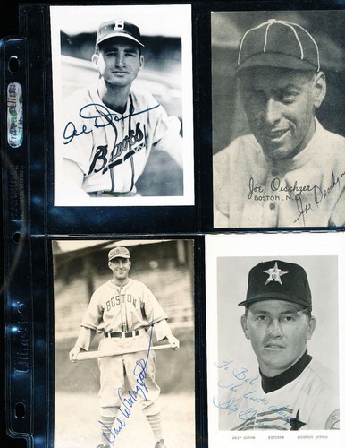 Joe Oeschger d86 Signed Boston Braves 1973 TCMA card (only card listed ...