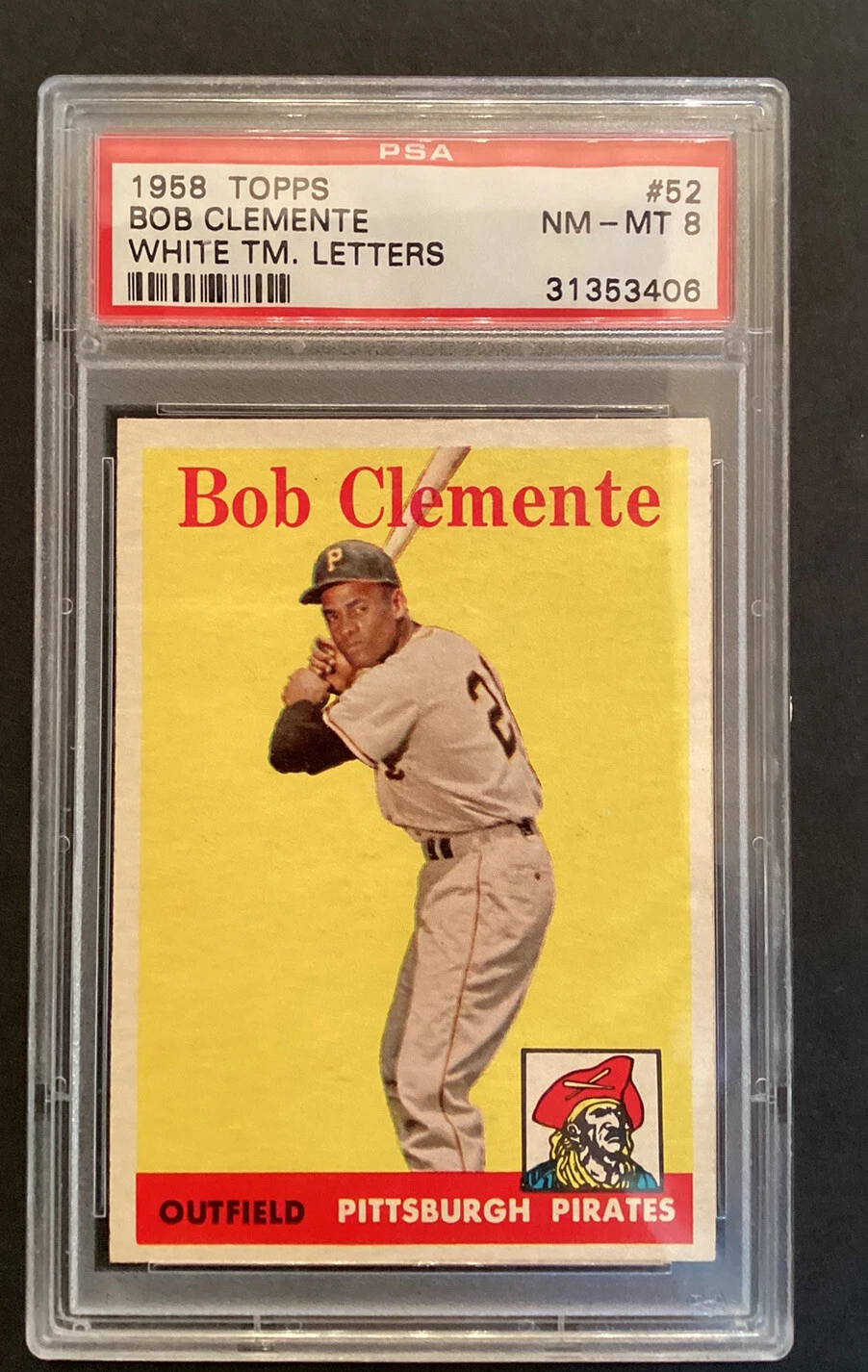 Roberto Clemente 1958 Topps #52 Base Price Guide - Sports Card Investor