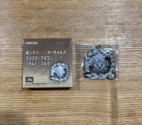 Monster Hunter Wilds Metal Icon Keychain Stained Glass Mascot | eBay