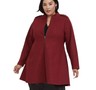 Designer Women Swing Jacket/Coat New style Plus Size Heavy Wool blend ...