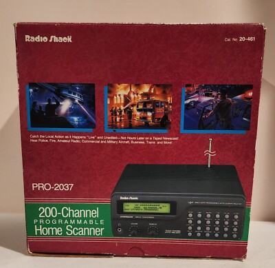 Radio Shack 200 Channel Scanner | eBay