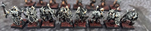 Warhammer Old World Warriors of Chaos Painted Warriors OOP | eBay