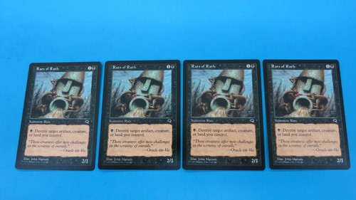 4x RATS OF RATH SUMMON TEMPEST MTG MAGIC THE GATHERING NM / UNPLAYED | eBay