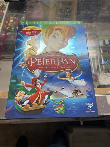 Disney DVD Peter Pan 2-Disc Platinum Edition NEW SEALED w SLIPCOVER | eBay