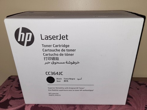 HP 64X CC364JC Black High Yield Toner For LaserJet P4015, P4515 30K ...