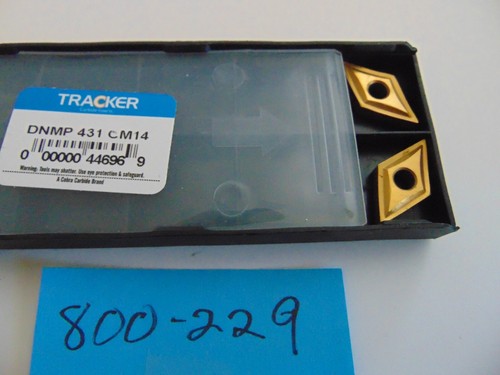 2 pieces of NEW Tracker DNMP431 CM14 coated Carbide inserts, 44696 9 | eBay