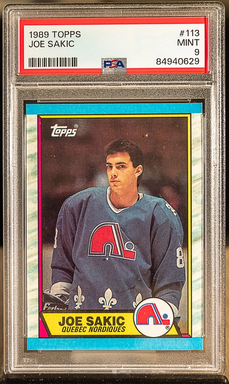 Joe Sakic 1989 Topps #113 Base Price Guide - Sports Card Investor