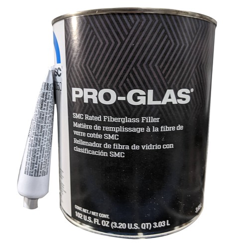 1 Gallon USC Pro-Glas Fiberglass Reinforced Body Filler 25050 - 100% ...