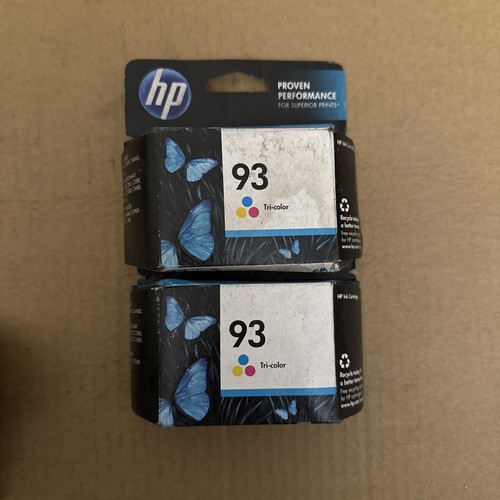 2 NEW Oem HP 93 C9361WN Ink Cartridge Exp 14 Lot Combo twin 2 pack | eBay