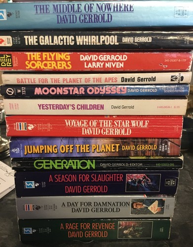 Lot Of 12 David Gerrold Sci Fi Paperback Books | eBay