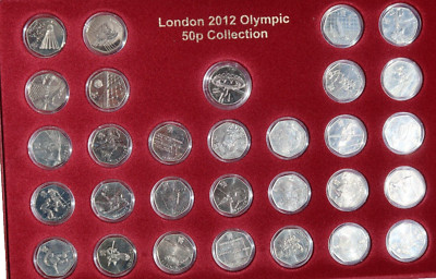 Olympic 50p Complete Set for sale | eBay