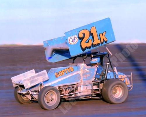 1984 Lou Kennedy 4x6 print Dirt Sprint Car Racing - Free Shipping | eBay