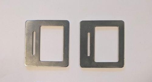 2 Bally Metal Coin Entry Plates - Quarter ( 25 cents ) | eBay