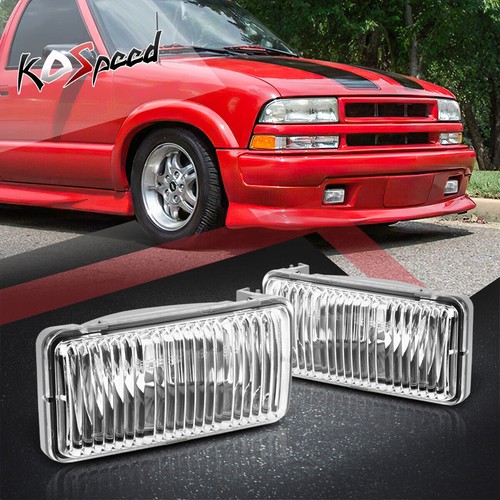 Clear Lens Front Bumper Driving Fog Light Lamp for 98-04 Chevy S10 ...
