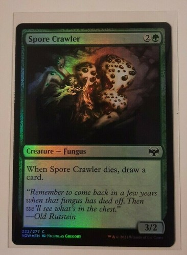 SPORE CRAWLER Innistrad Crimson Vow FOIL MTG Magic the Gathering | eBay