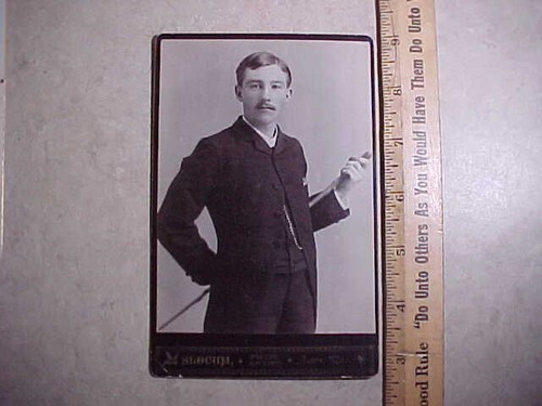 Antique Cabinet card/photo-A real dandy-gentleman-Austin Minnesota ...
