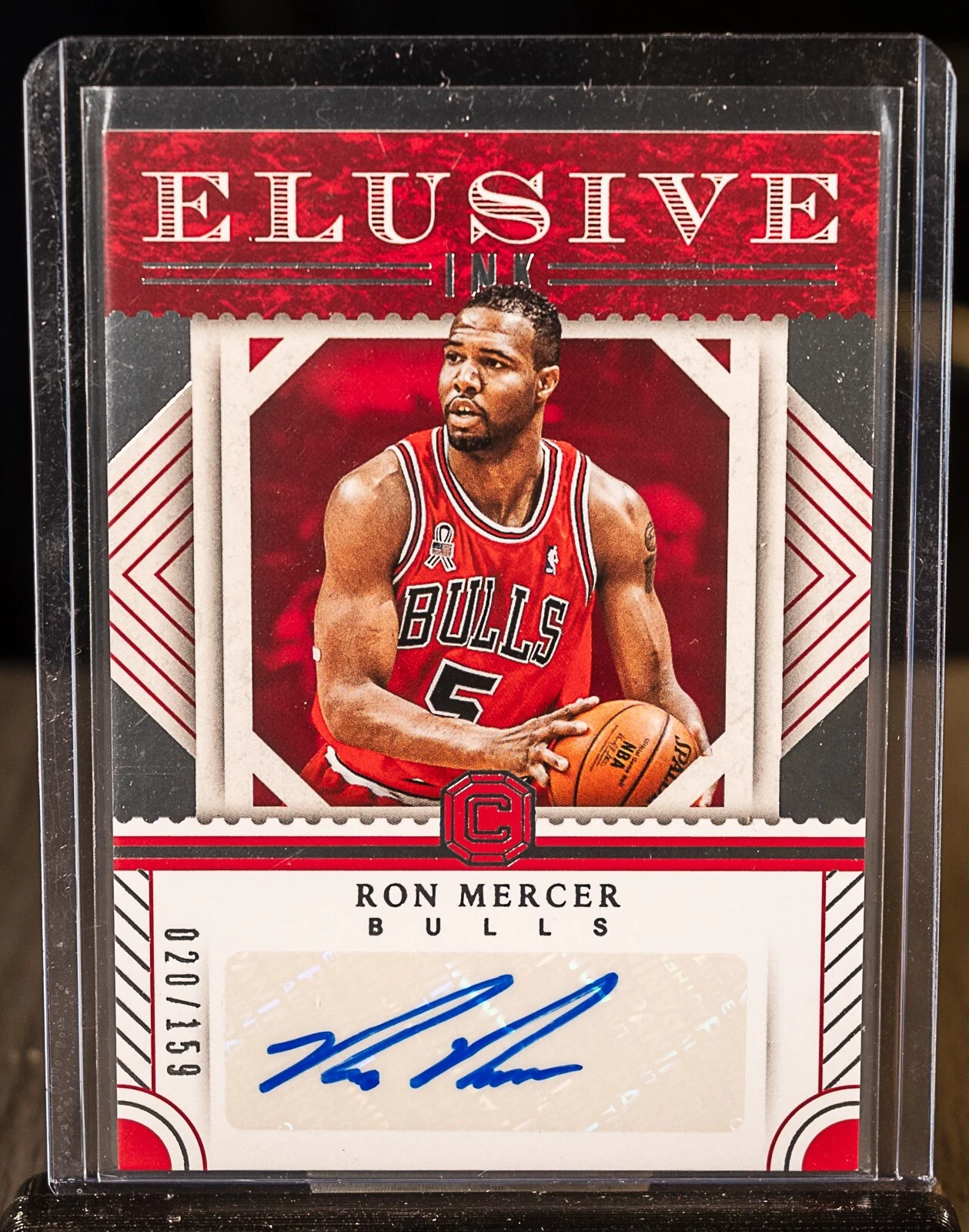 Ron Mercer 2017 Cornerstones #EI-7 Elusive Ink /159 Price Guide ...