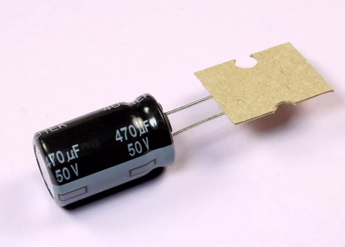 8pcs Panasonic FR 470uF 50v 105c Radial Electrolytic Capacitor Low ESR ...