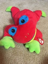 Ribbit the Frog - Pillow Pals - Beaniepedia