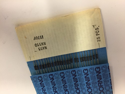 RN55D1370F CORNING 137 ohm 1% RESISTORS 25 PCS NOS | eBay