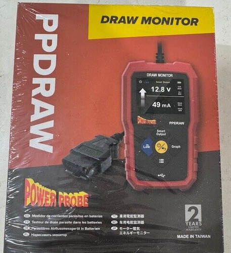 Power Probe PPDRAW Digital Draw Monitor Brand New | eBay