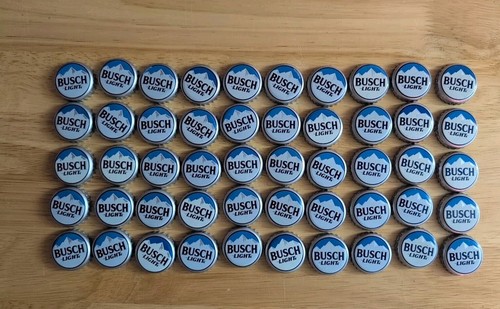 Lot Of 50 Busch Light Beer 🍺 Bottle Caps | eBay