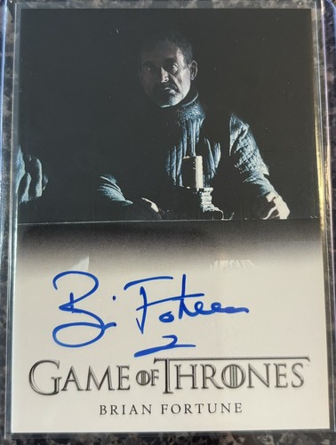 Game Of Thrones Complete Series Volume 2 Brian Fortune Autograph Othell ...