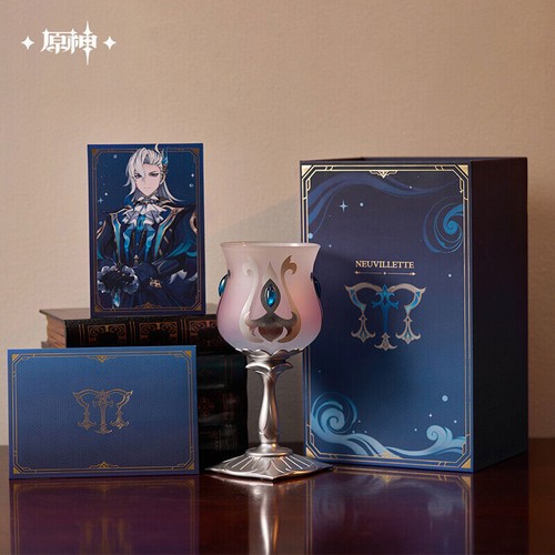 Official Genuine Neuvillette Goblet Gift Box Genshin Impact Cosplay ...