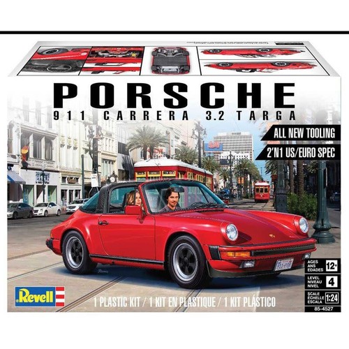 RMX854527 1/24 PORSCHE 911 CARRERA 3.2 TARGA PLASTIC MODEL KIT | eBay