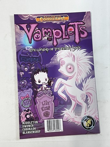 Vamplets: The Undead Pet Society #1 GHOST PONY VARIANT action lab 2014 ...