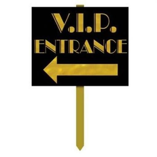 VIP Entrance Yard Sign Red Carpet Movie Awards VIP Party Decoration | eBay