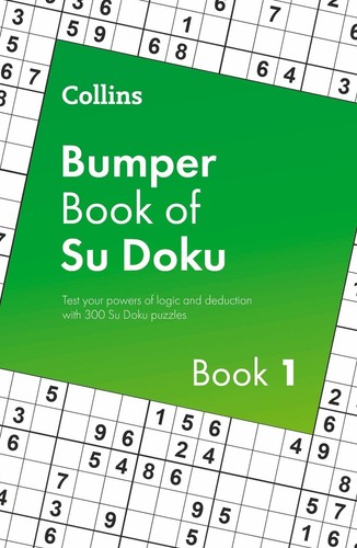 Collins Bumper Book of Su Doku book 1: 300 Su Doku Puzzles by Collins ...