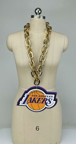 New NBA Los Angeles Lakers Gold Fan Chain | eBay