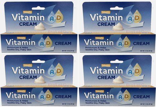4 PACK - Natureplex Vitamin A & D Cream Moisturizer For Dry & Flaky ...
