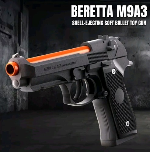Beretta M9A3 Shell-ejecting Soft Bullet Toy Gun Pistol | eBay