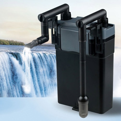 Fish Tank Filter Wall-mounted Filter Bucket Aquarium External Fitration ...