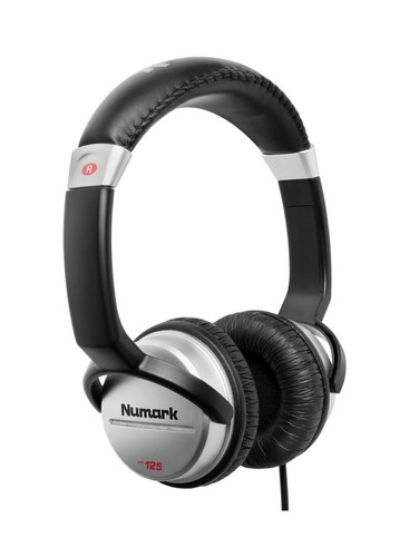 Numark HF125 Portable Professional DJ Headphones Superior Isolation ...