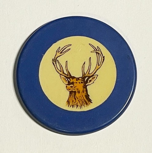 Elk Crest & Seal Casino Chip | eBay