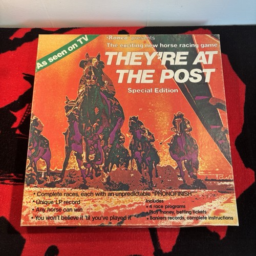 Vinyl Horse Racing Game. Vintage. They’re At The Post. | eBay UK