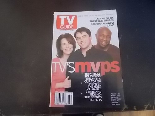 TV's Most Valuable Players - TV Guide Magazine 2001 | eBay