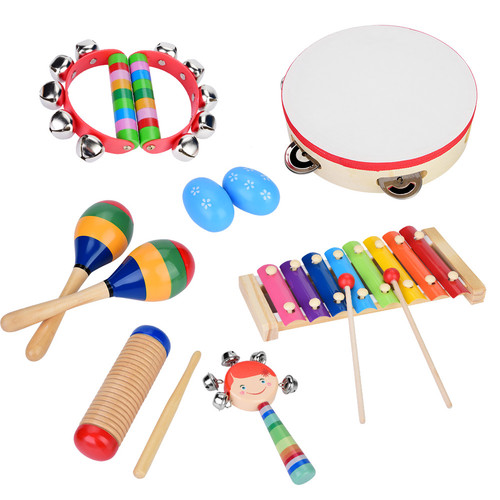 Kids Set Toddler Musical Instruments 13 Pcs For Boys Girls Kids ...