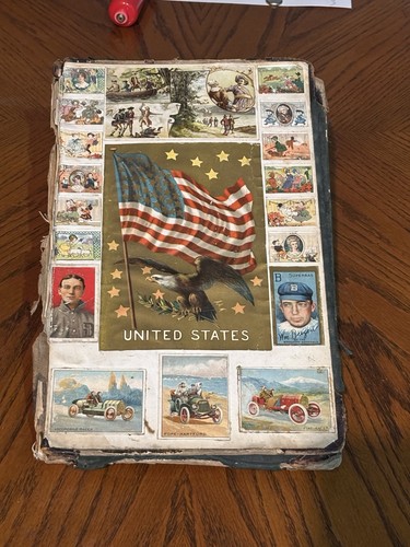 Amazing 1899-1911 Scrap Book T206 Tobacco Baseball T205 Ships Misc ...