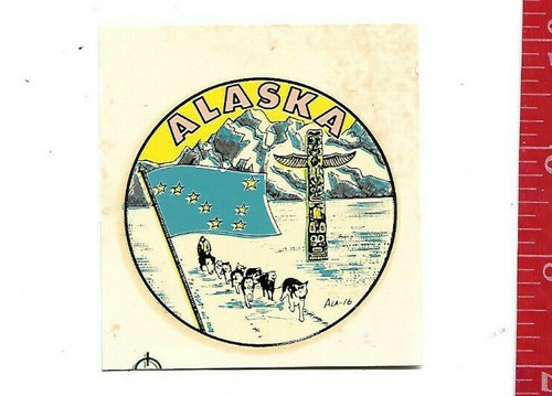 Vintage Vinyl decal Alaska Lindgren-Turner | eBay