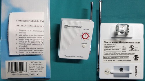 X10 TM751-C Mini Transceiver Module - NOS -- Free Shipping!! | eBay