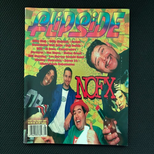 NOFX Interview + fLiPSiDE #107 Cover / 1997 / MISFITS / EL DUCE / Like ...