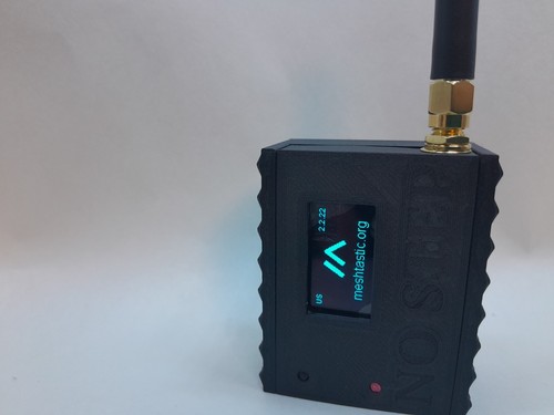 Meshtastic Heltec V3 node case Holds 2000mah batt 3D printed BLACK | eBay