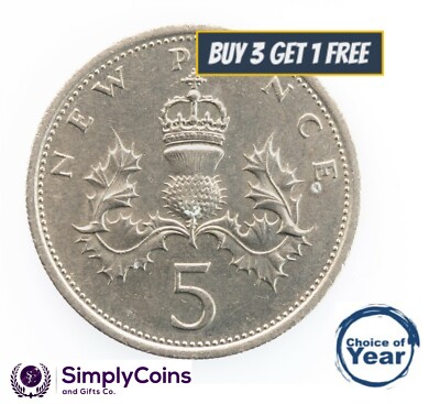 British 5p Coins (c.1971-Now) for sale | eBay