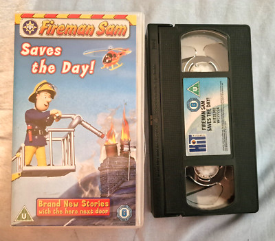 Fireman Sam PAL VHS Films for sale | eBay