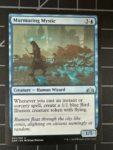 Murmuring Mystic 045 Guilds of Ravnica MTG NM+ Never Played | eBay