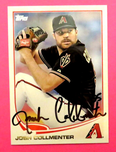 2013 Topps, Arizona Diamondbacks - JOSH COLLMENTER - Autographed | eBay